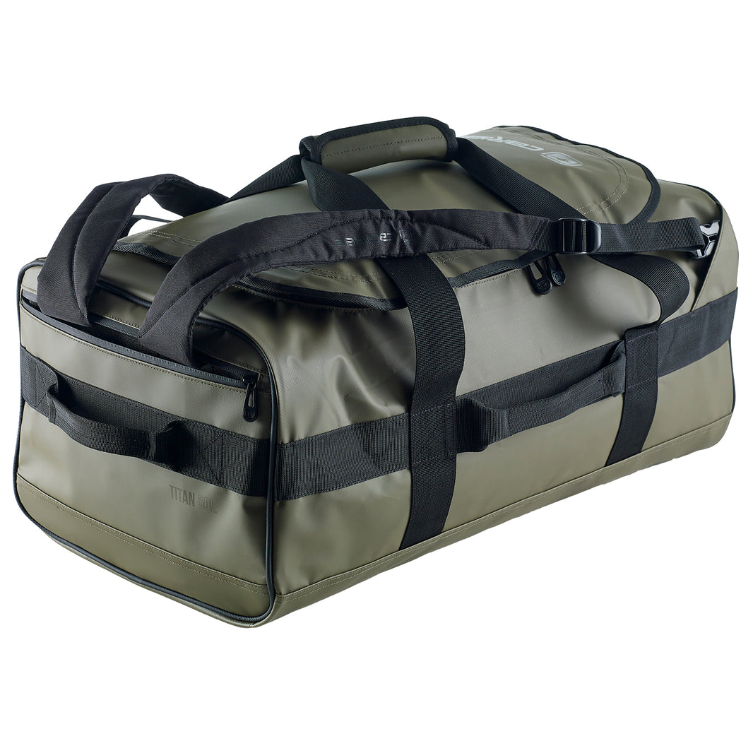 Caribee Vagabond 50L water resistant duffle bag