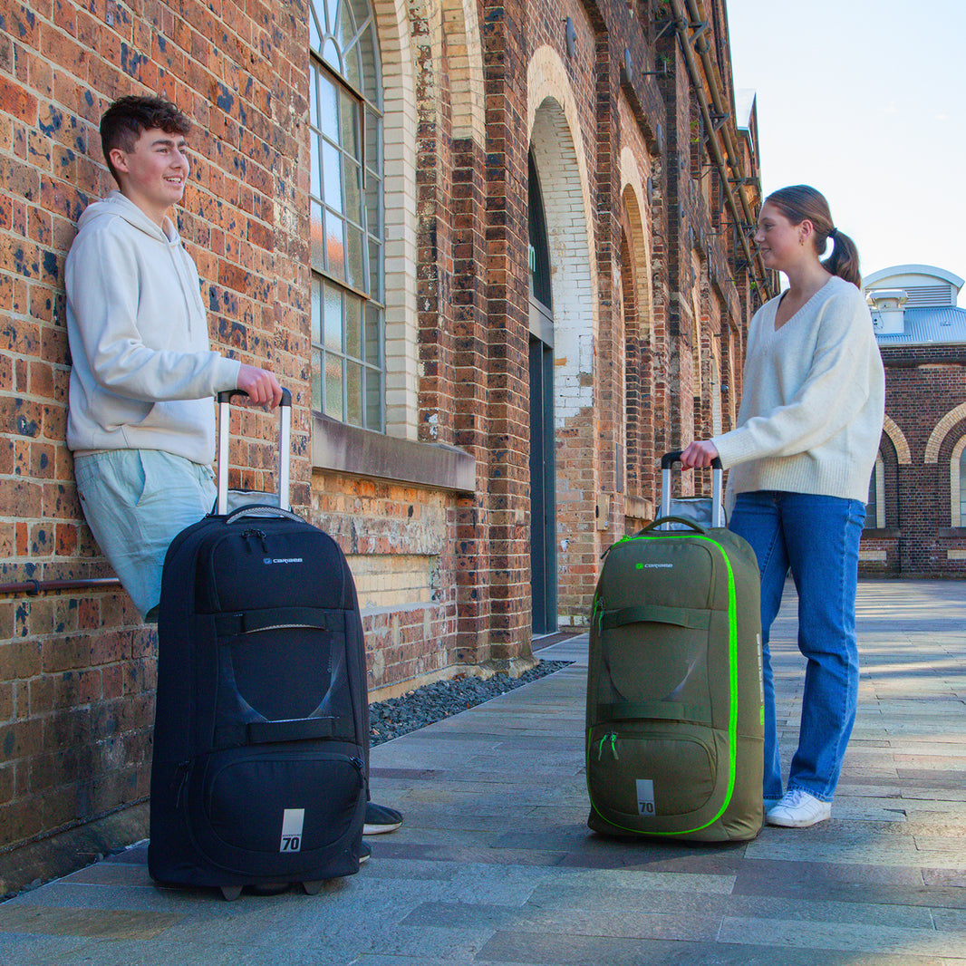 Buy Adventure 70L Hybrid wheel travel pack Online Australia